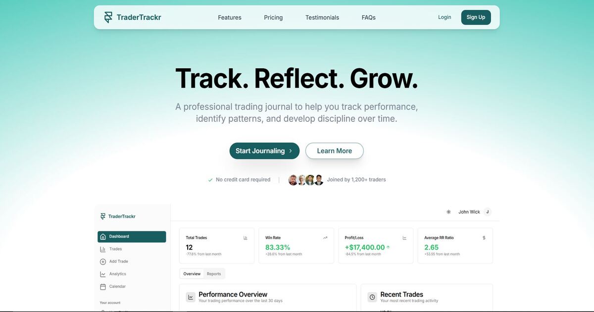 TraderTrackr